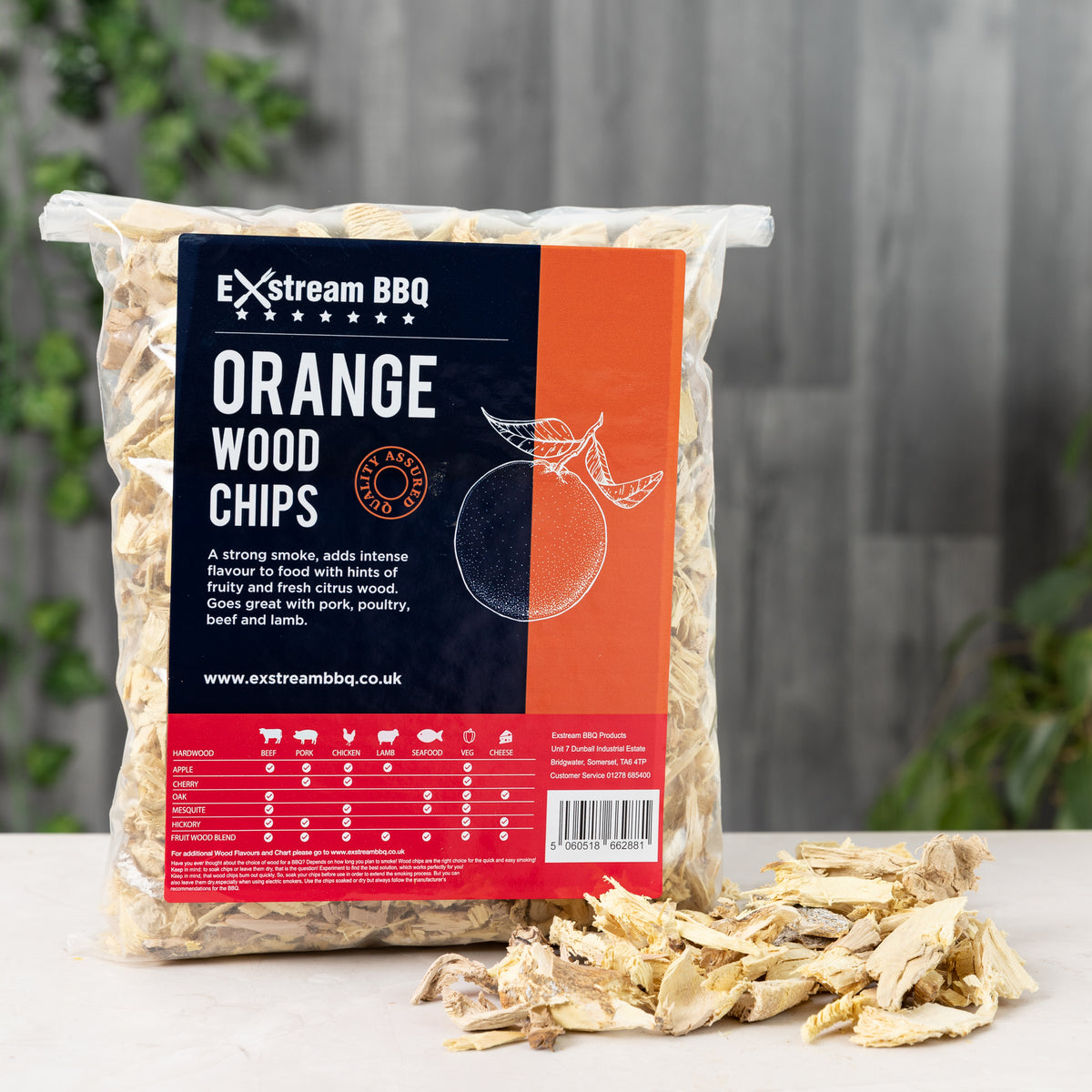 ExstreamBBQ Orange Wood Chips BBQ 3L Bag – Exstream BBQ